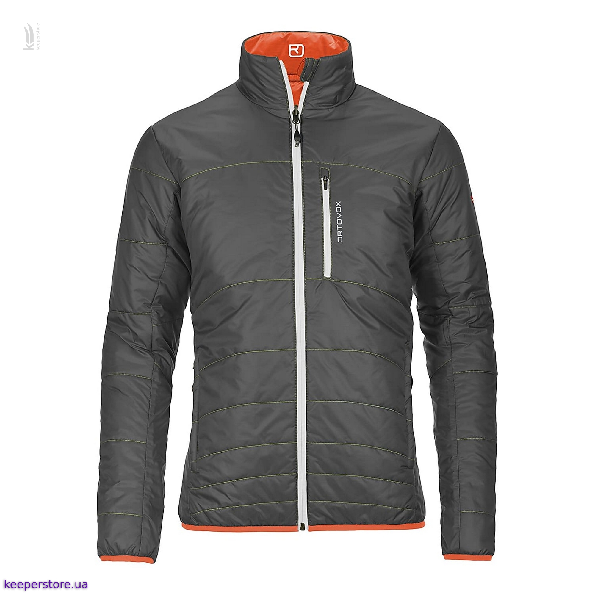 ᐈ Ortovox Swisswool Piz Boval Jacket Black Steel M (L) купить по цене 4 200 грн. в Киеве. Куртка ...