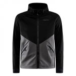 ᐈ Craft Glide Hood Jacket M Black/Granite (S) купить по цене 3 840 грн ...